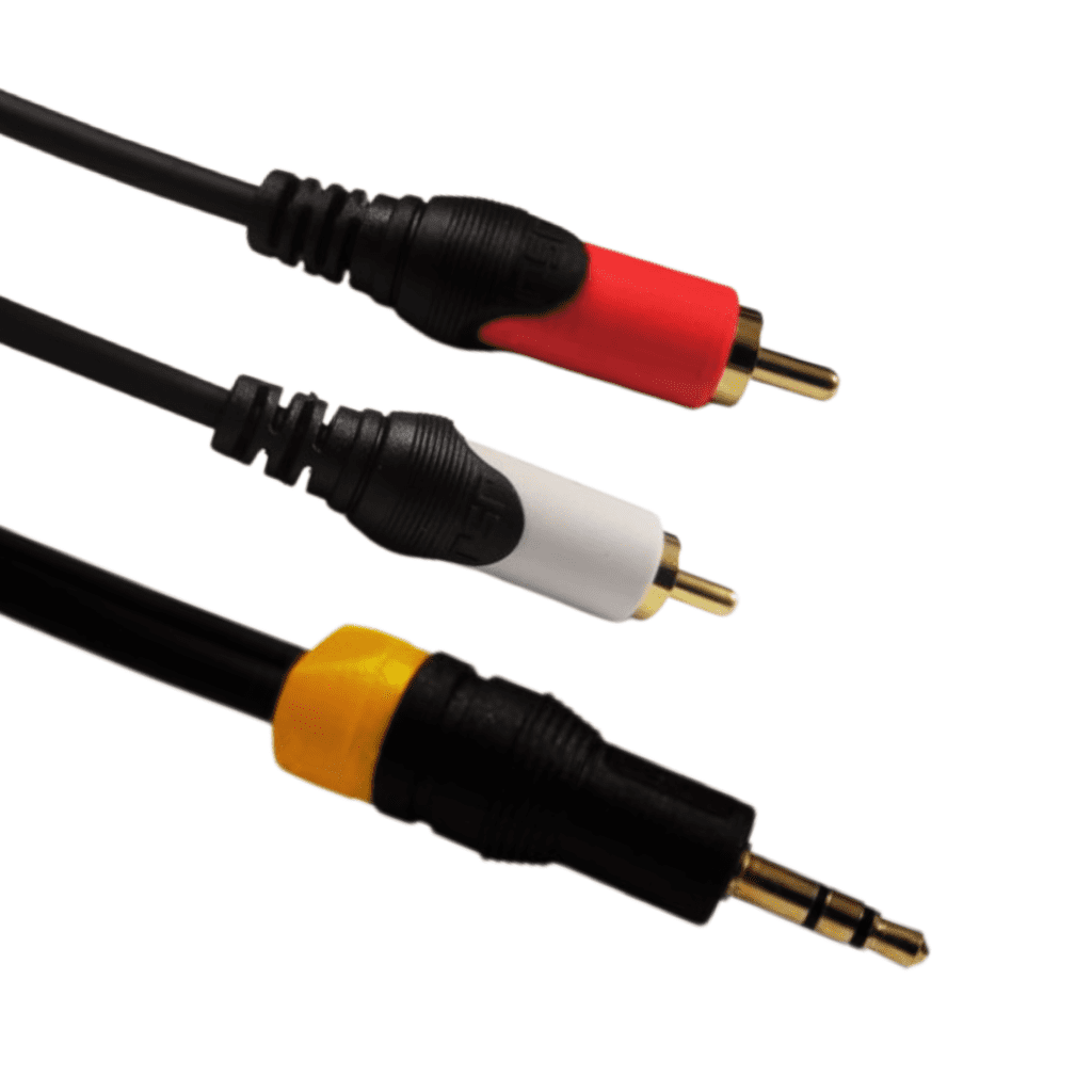 Resolve Problem by JSJ 322 (3.5 stereo / 2RCA) Cable - bilal Electronics